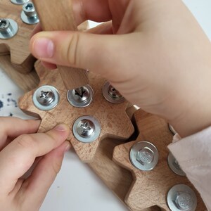 Montessori Wooden Screw Board for Kids, Educational Toys for Kids - Etsy