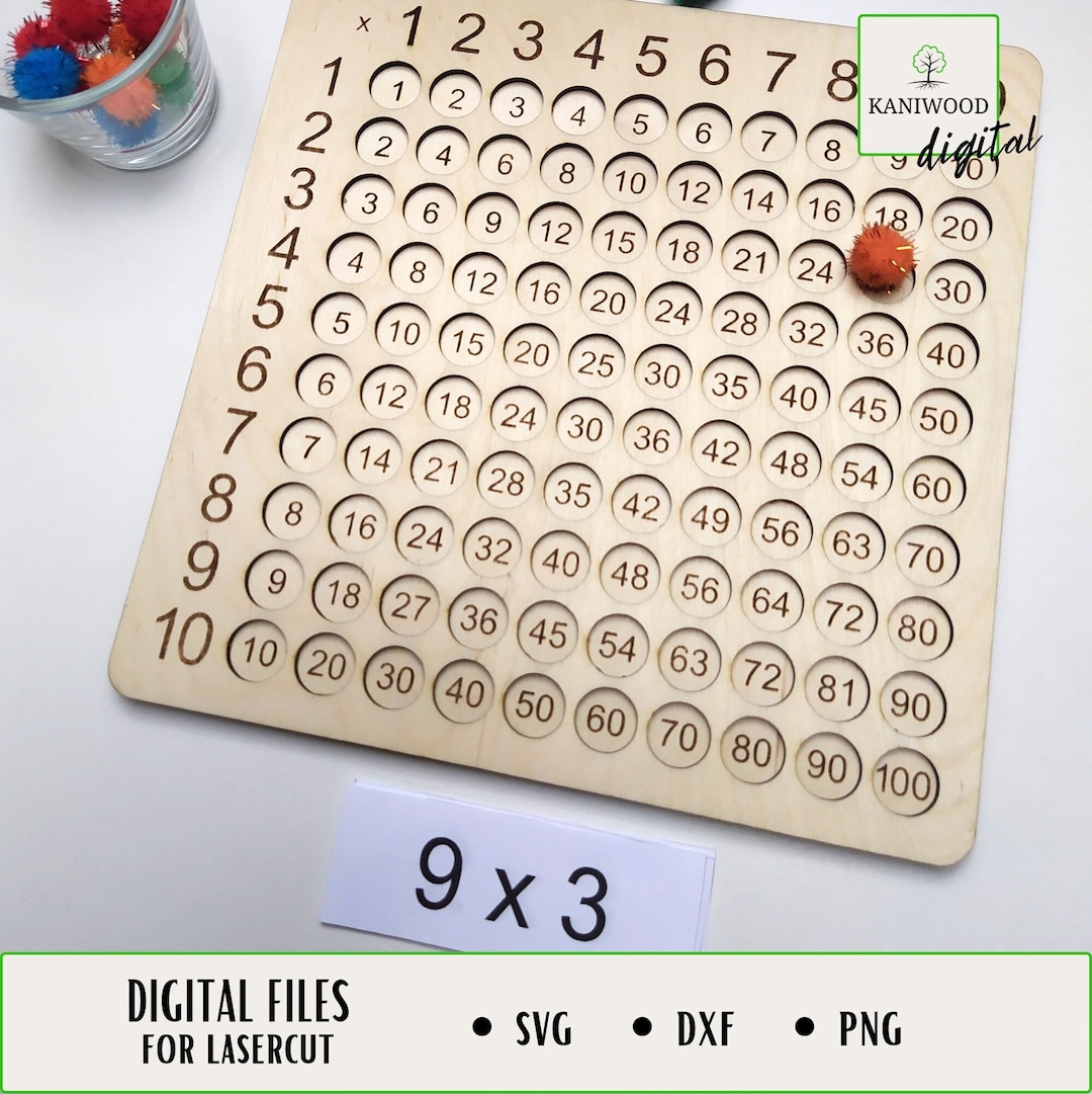 Montessori Multiplication Board Math Board Arithmetic Board SVG montessori-multiplication-board-math-board-arithmetic-board-svg