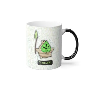 Legend of Zelda Color Changing Mug 11oz Korok Link Zelda Merch Coffee ...