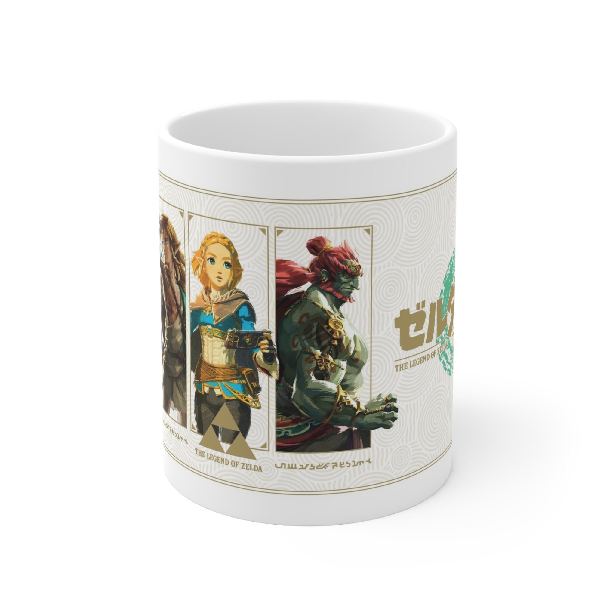 Legend of Zelda Tears of the Kingdom Coffee Mug Hero Gold - Etsy