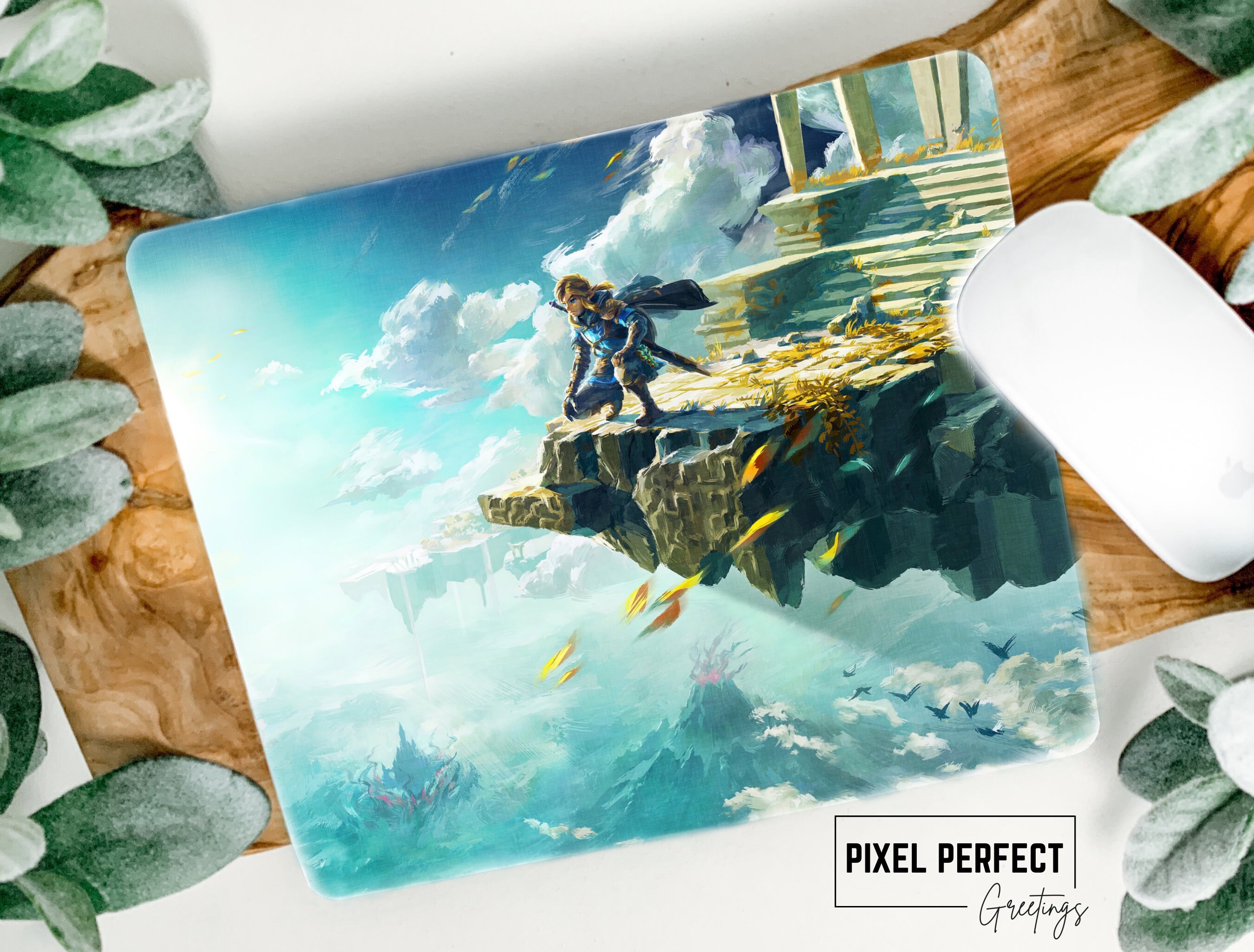 Legend of Zelda Tears of the Kingdom Mousepad Gamer Gifts Link Zelda ...