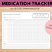 Medication List Wallet Card With Emergency Contact and Medical ...