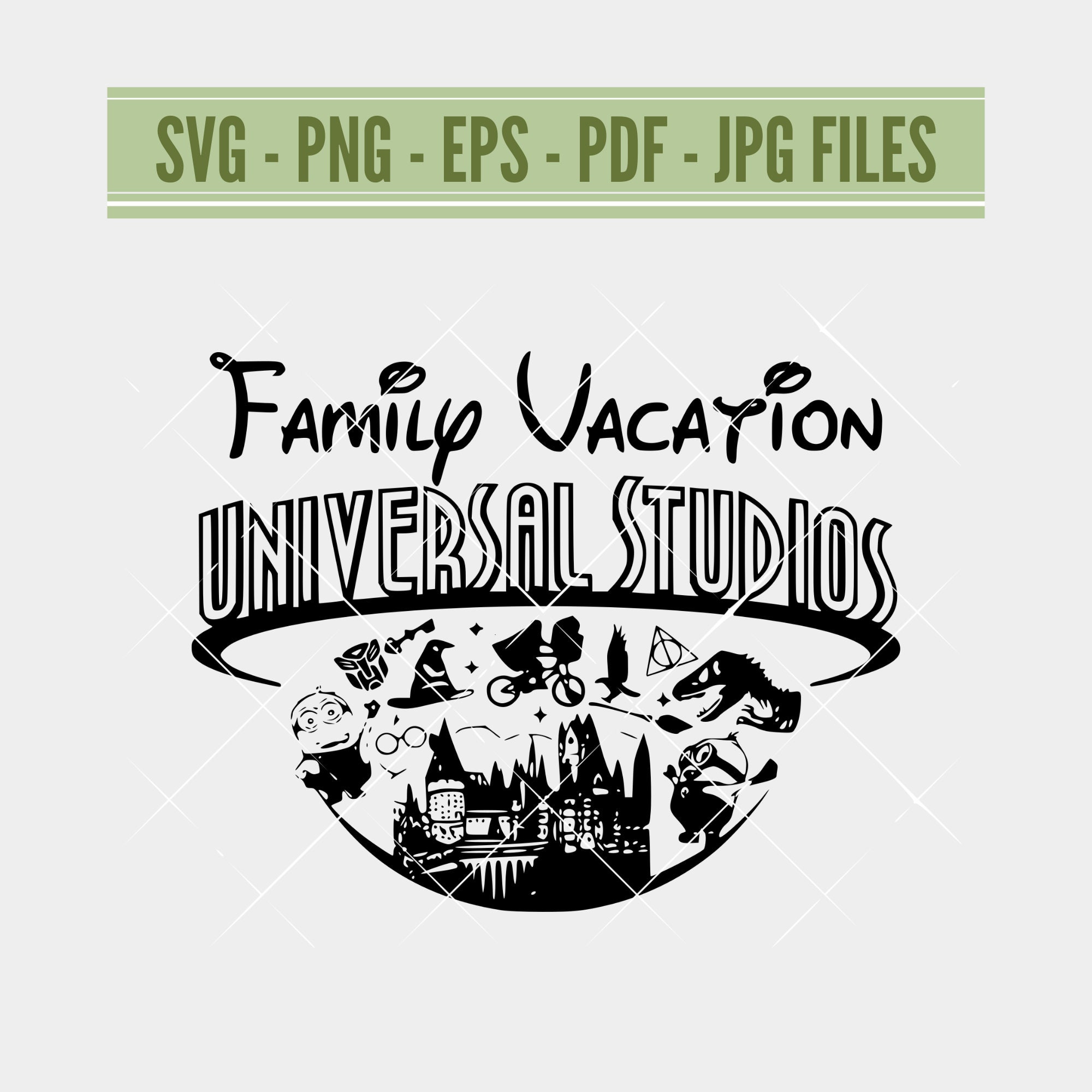 Universal Studios Svg, Family Trip Universal Studios Svg, Universal ...