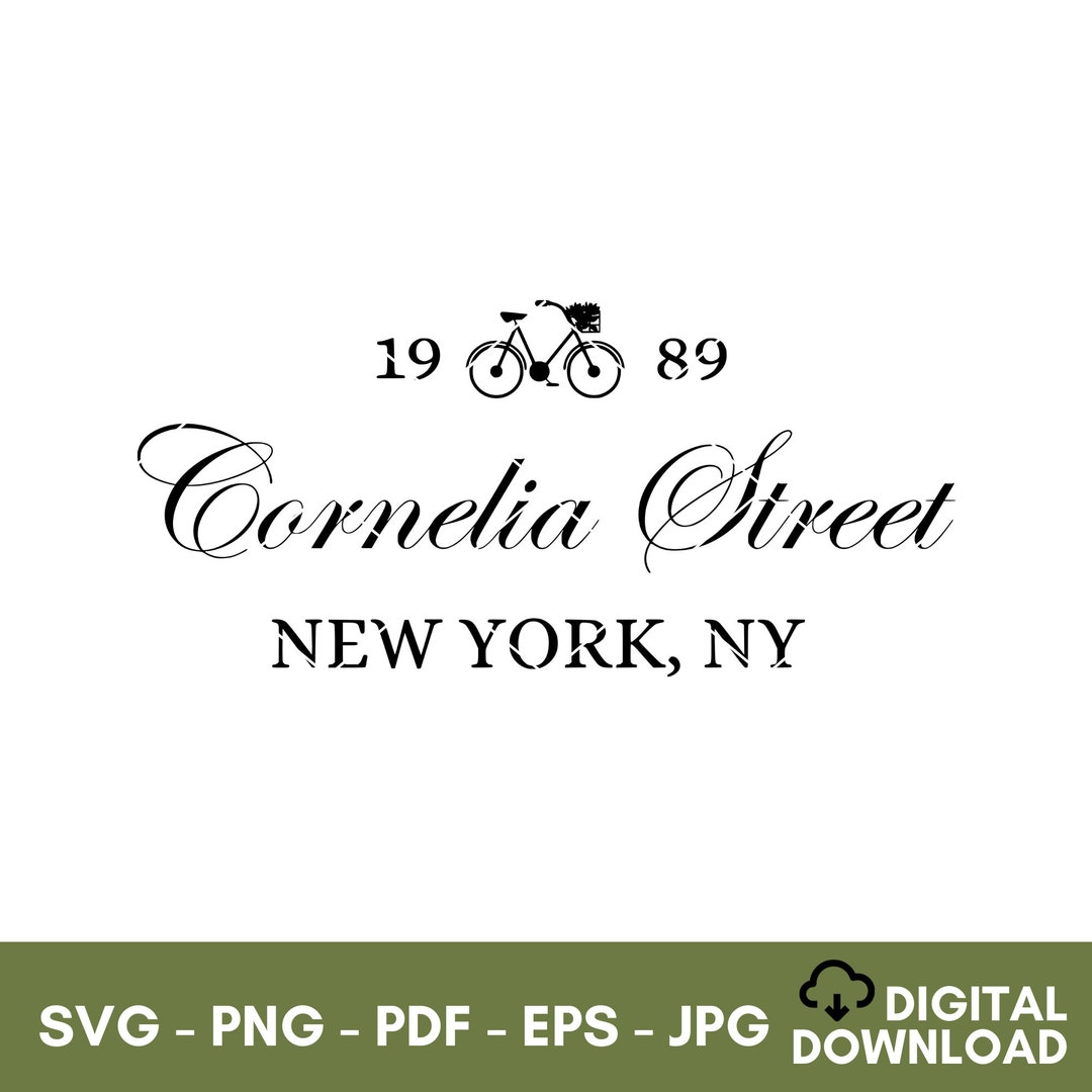 Cornelia Street Svg Taylor Albums Lyrics Svg Cornelia Street - Etsy
