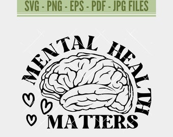Mental Health Matters Png,mental Health Matters Sticker, Mental Health ...