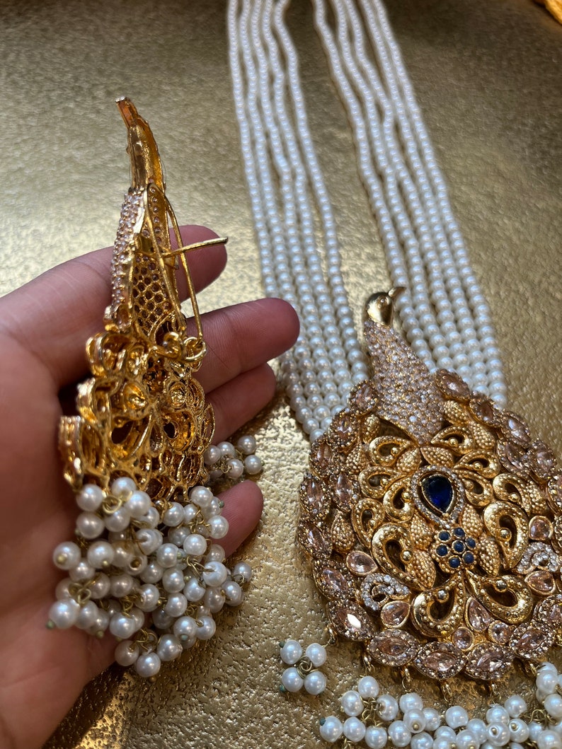 Pearl Mala, Navratan Pearl Mala, Jadau Pearl Mala, Gold Plated Pearl ...