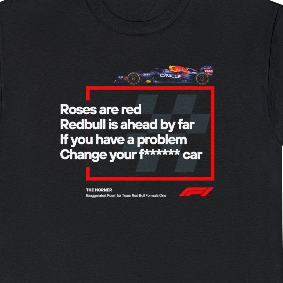 Redbull Christian Horner Poem Formula 1 Front Print - Etsy