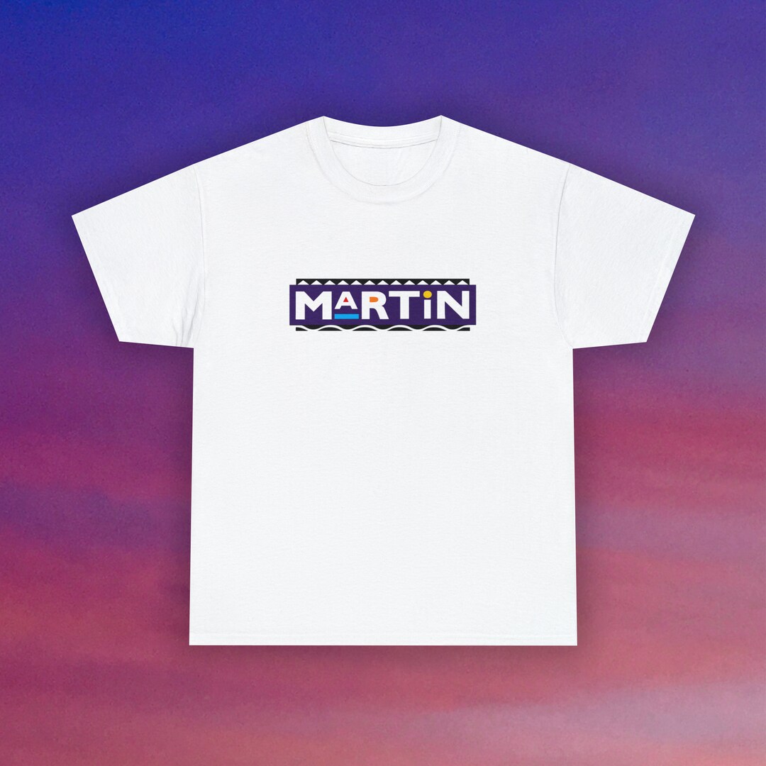 MARTIN TV Show Logo Front Print Classic White Tee - Etsy