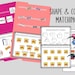 Basic Skills File Folder Games, Printable Kindergarten File Folder ...