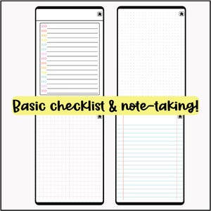 Retro Digital Teacher Planner, Digital Notebook for Teachers, Blank ...