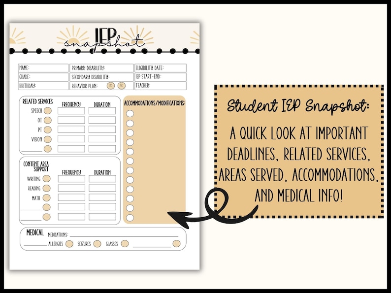 IEP Goal Progress Monitoring, Editable Iep Goal Tracking Templates ...