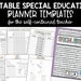 Self Contained Special Education Planner, Editable Pastels Teacher ...