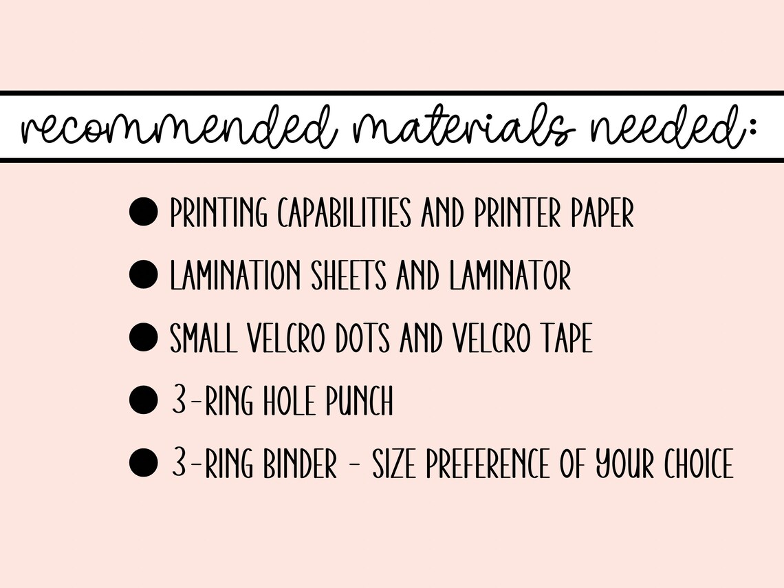 IEP Skills Binder, Printable IEP Goal Assessments, Basic Skills ...