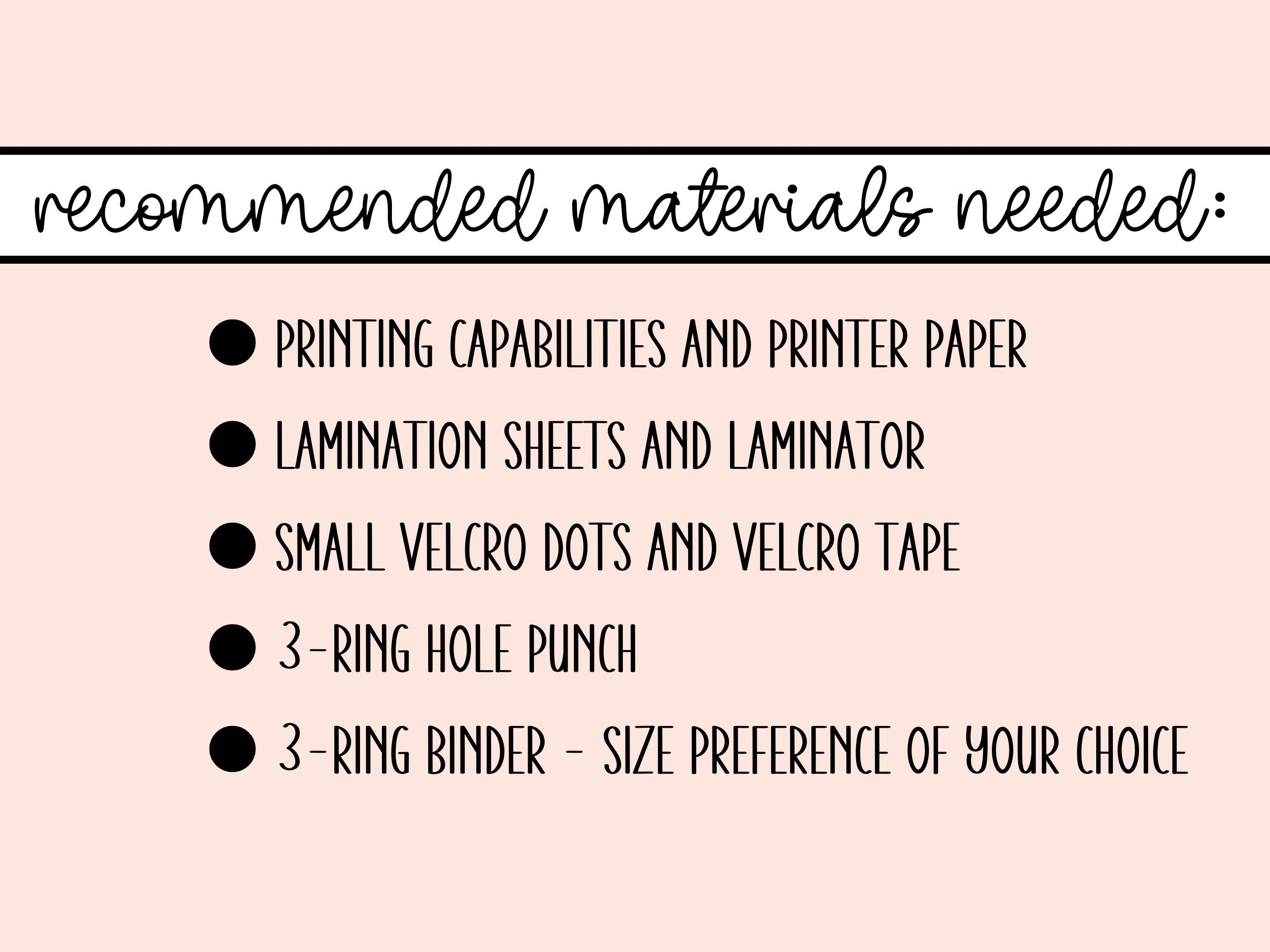 IEP Skills Binder, Printable IEP Goal Assessments, Basic Skills ...