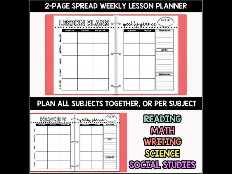 Special Education Planner, Self-contained Teacher Binder, IEP Meeting ...
