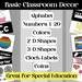 Basic Classroom Posters, Pastel Classroom Decor, Alphabet Posters ...