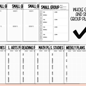 Self Contained Special Education Planner Editable Boho - Etsy