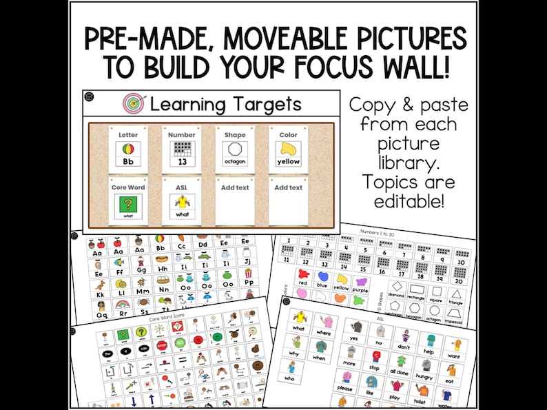 Special Education Morning Meeting, 350+ Moveable Visuals, SPED Daily ...