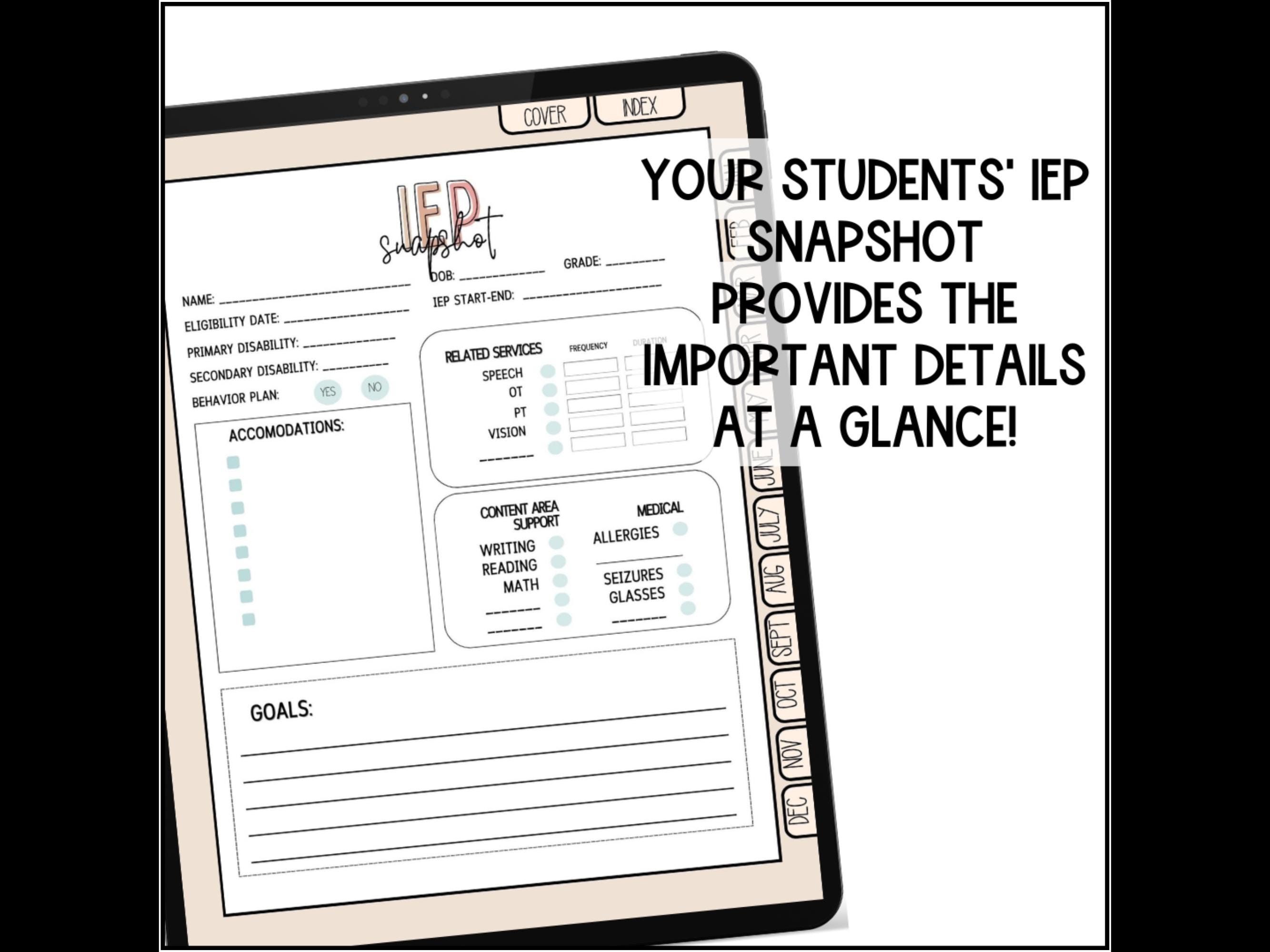 Digital Boho Special Education Planner, Caseload Management Planner ...