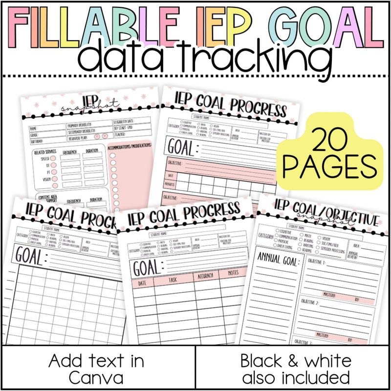 Iep at a Snapshot - Etsy