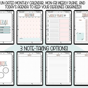 Digital SELF CONTAINED Boho Special Education Planner, Caseload and ...