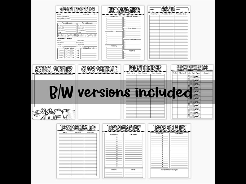 Editable Meet the Teacher Templates, Back to School Teacher Prep, Open ...
