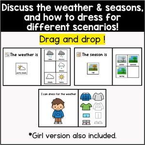 Special Education Morning Meeting Slides, Digital Visual Schedule, Core ...