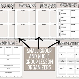 Printable Boho Teacher Planner, Teacher Lesson Planner Organizer, 2023 ...