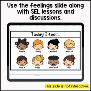 Special Education Morning Meeting Slides, Digital Visual Schedule, Core ...