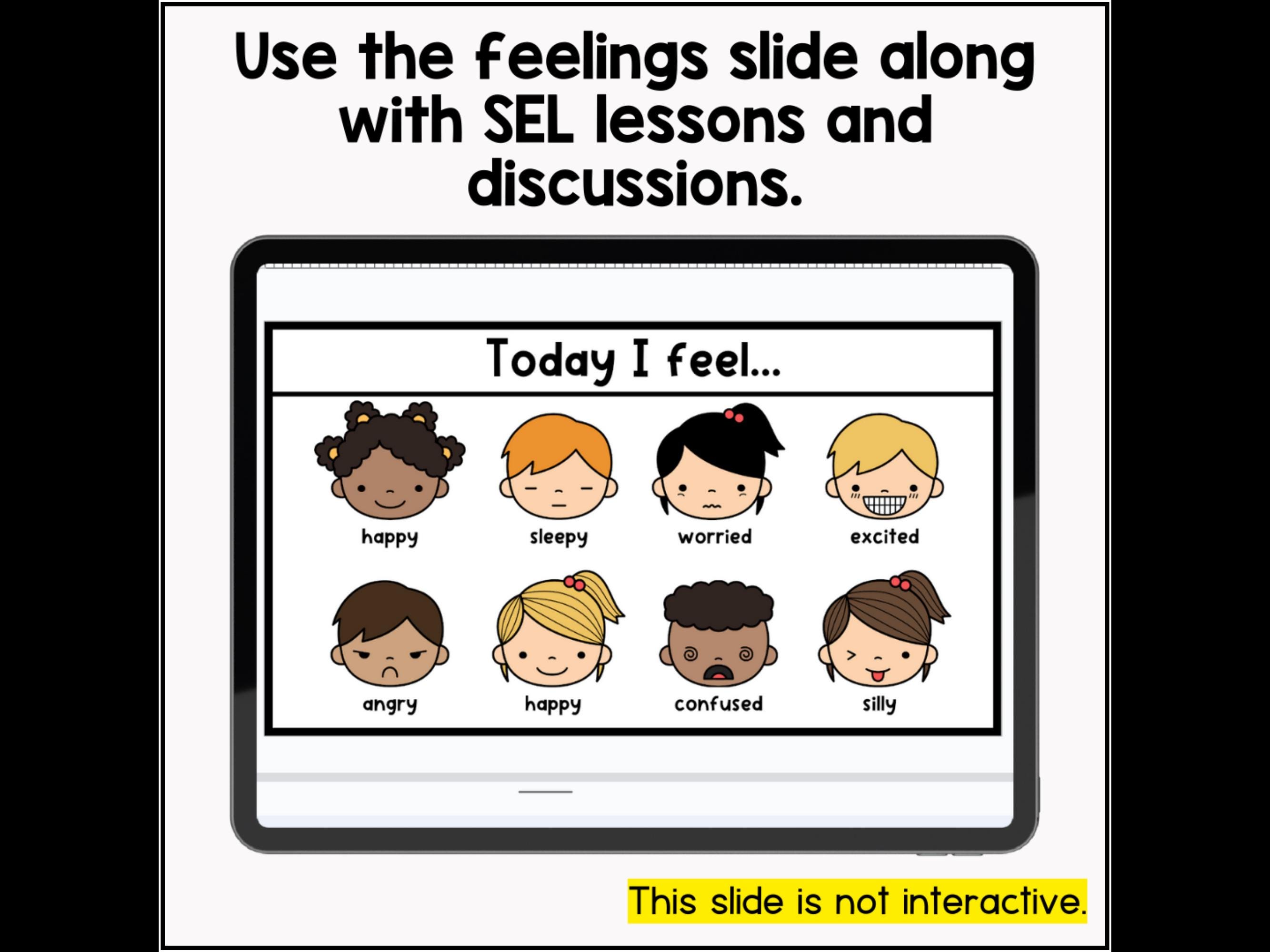 Special Education Morning Meeting Slides, Digital Visual Schedule, Core ...