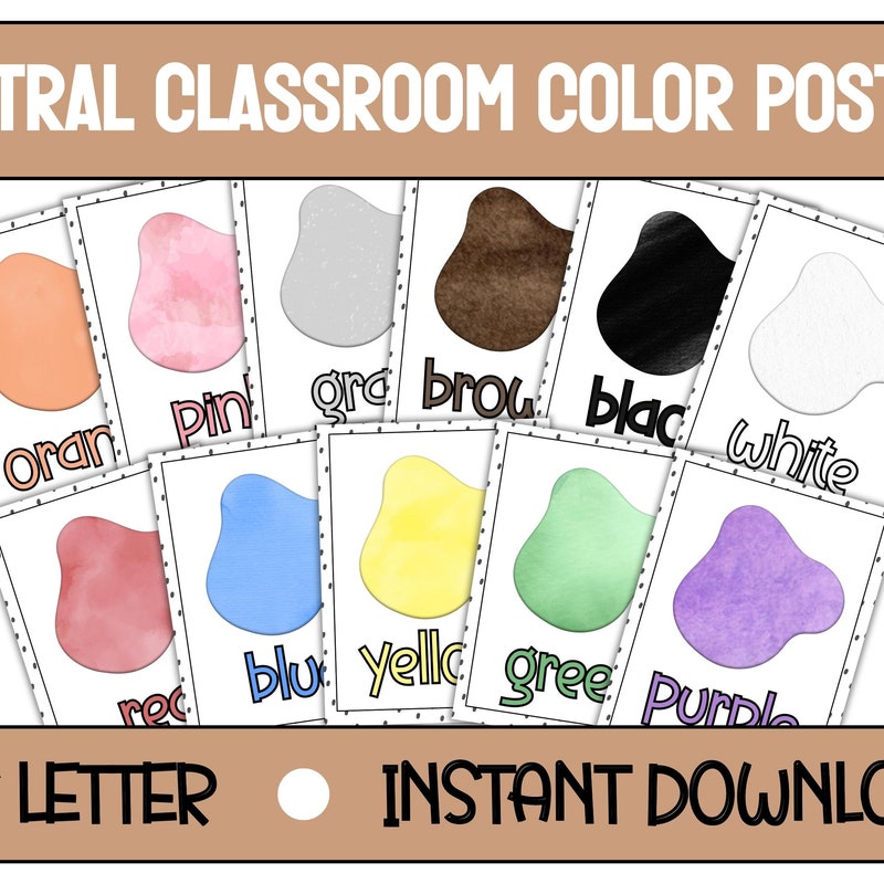 Classroom Printable - Etsy