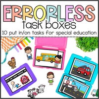 Life Skills Task Boxes - With 2 Carrying Cases - Etsy
