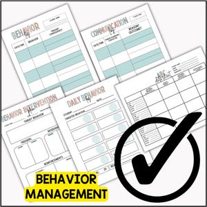 Editable Special Education Planner Binder, Boho Teacher Planner ...