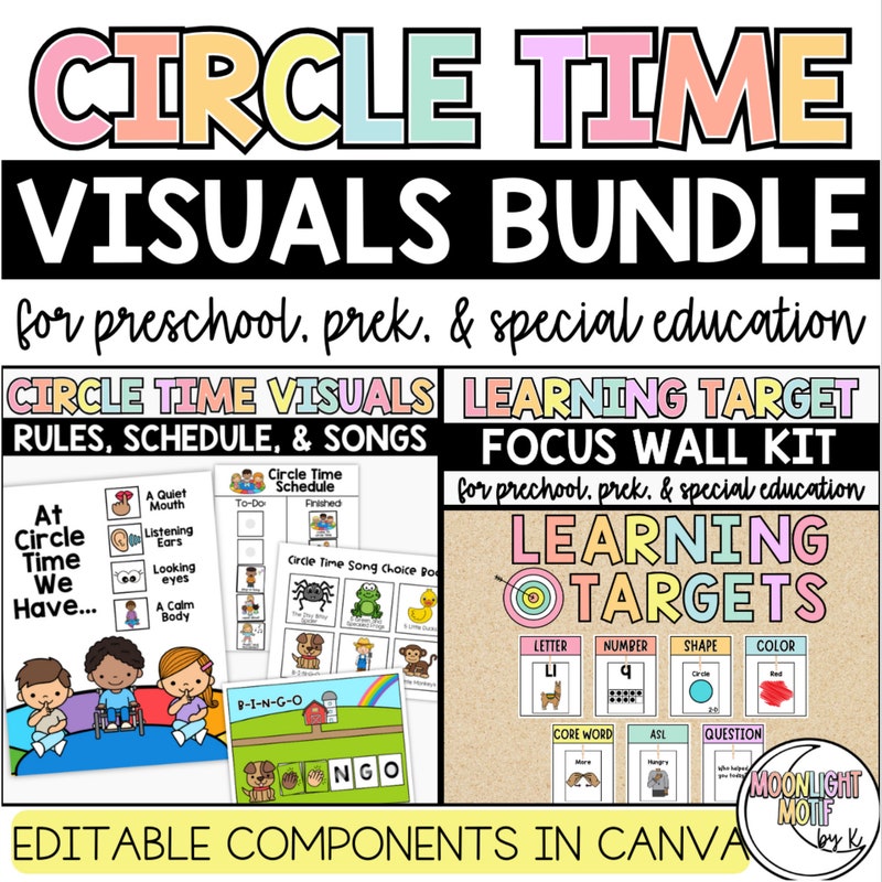 Circle Time Activity - Etsy