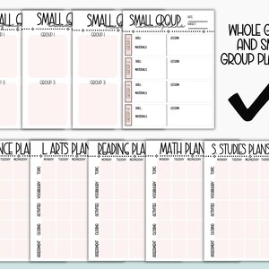 Self Contained Special Education Planner, Editable Teacher Planner, IEP ...