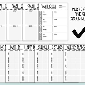 Self Contained Special Education Planner, Editable Teacher Planner, IEP ...