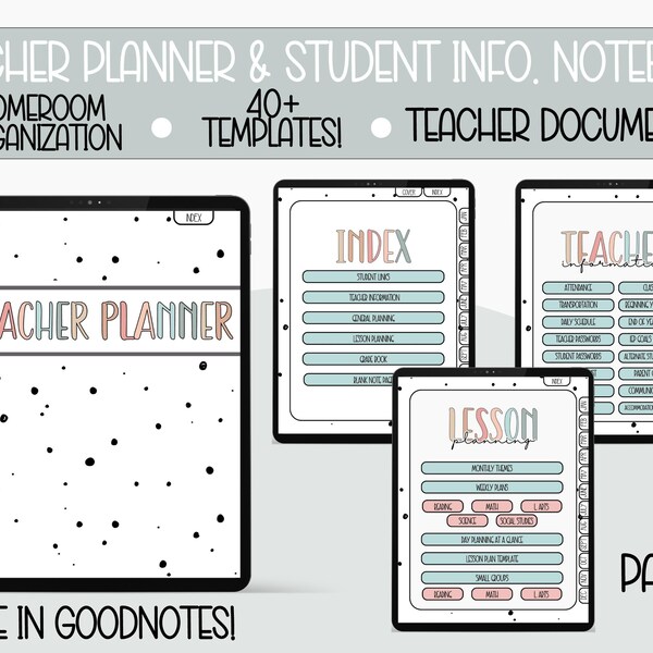 Teacher Planner - Etsy