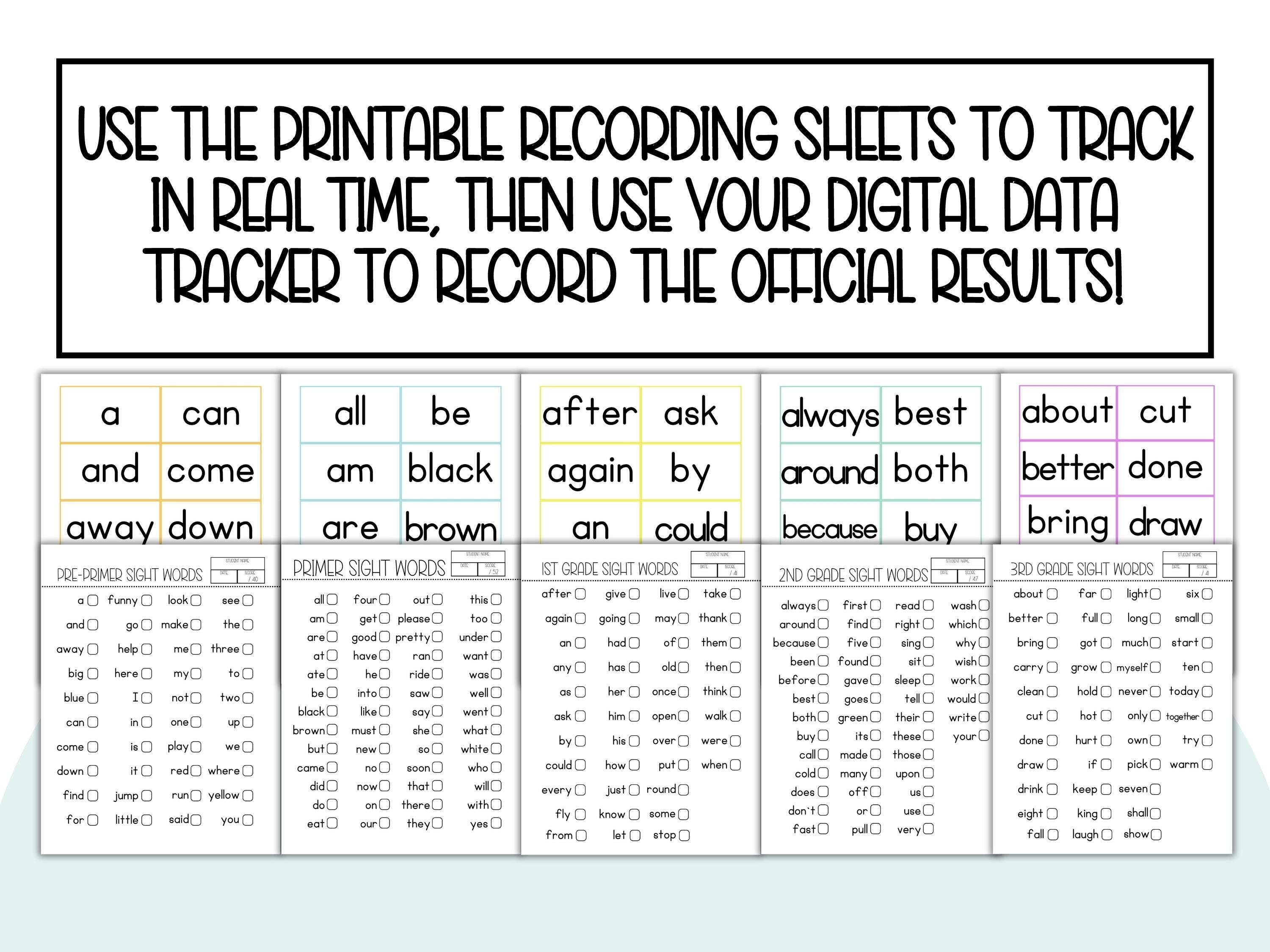 Digital Student Data Tracker, Basic Skills Assessments, Student Data ...