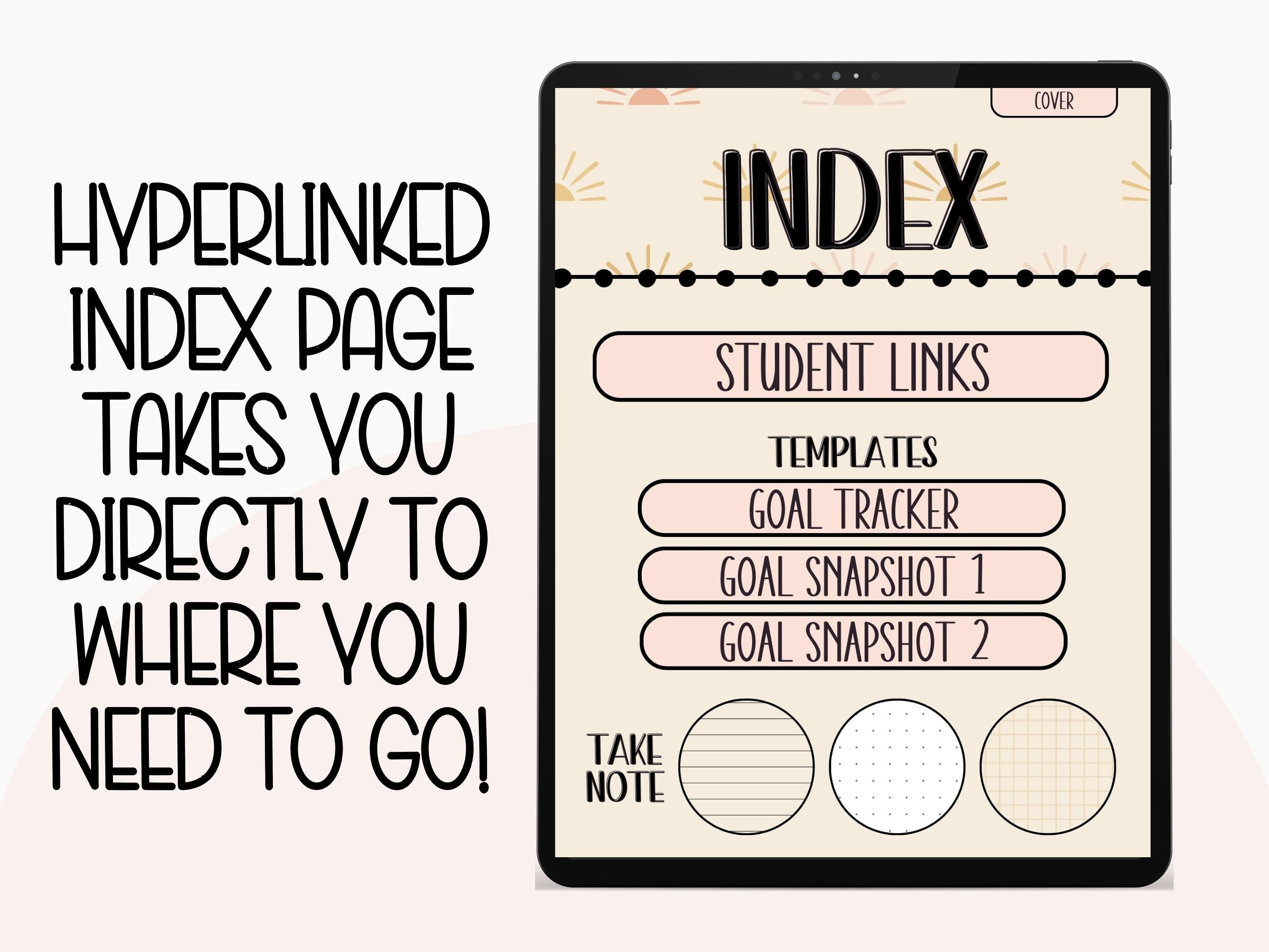 Digital IEP Goal Tracker, IEP Goal Planner, Iep Goal Tracker, Goodnotes ...