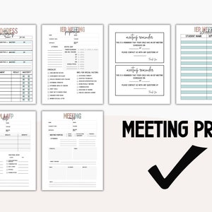 Editable Boho Special Education Caseload Templates, IEP Goal Planning ...