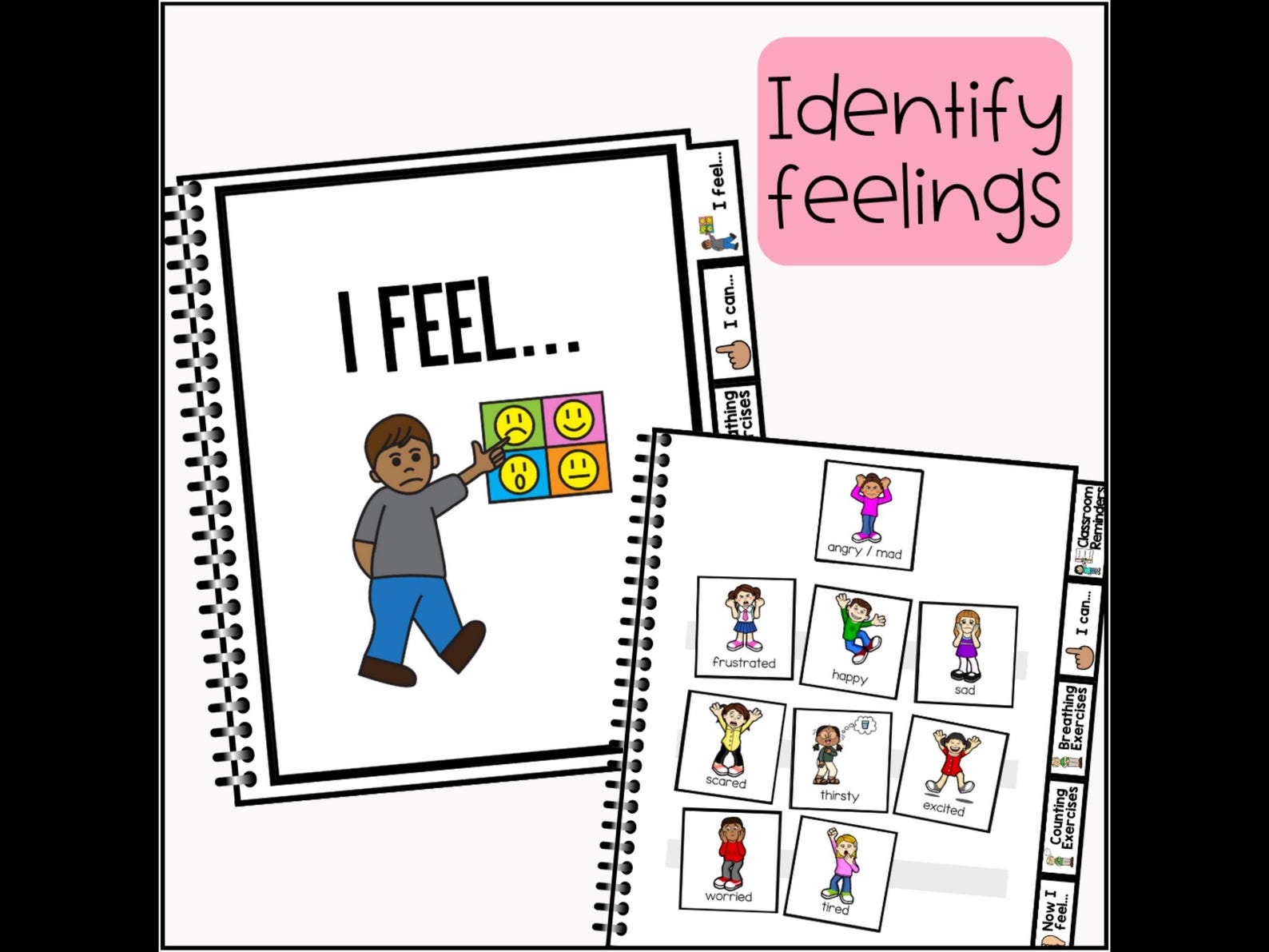 Calm Down Flipbook, Calming Strategies, Special Education, Autism ...