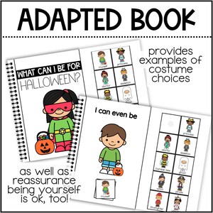 Trick or Treating Visual Supports for Special Education, Halloween ...