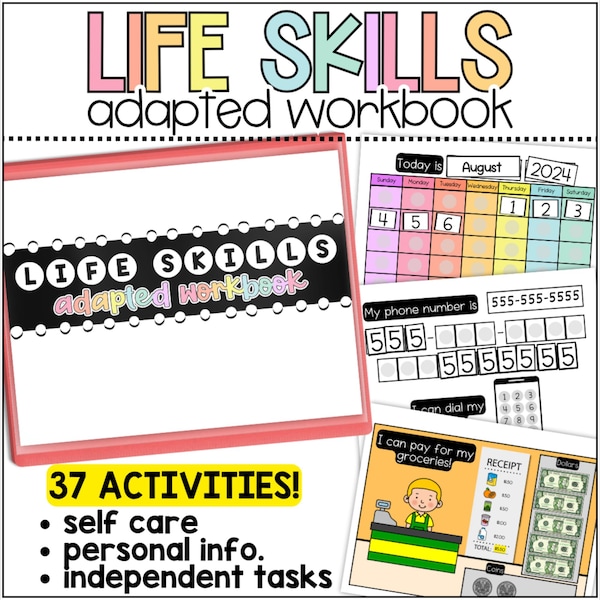 Autism Skills Binder - Etsy