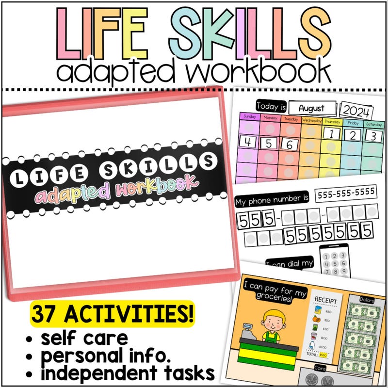 Autism Skills Binder - Etsy