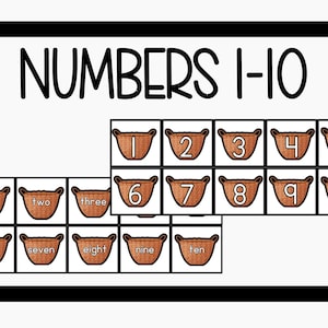 Counting and Number Identification Adapted Book, Special Education ...