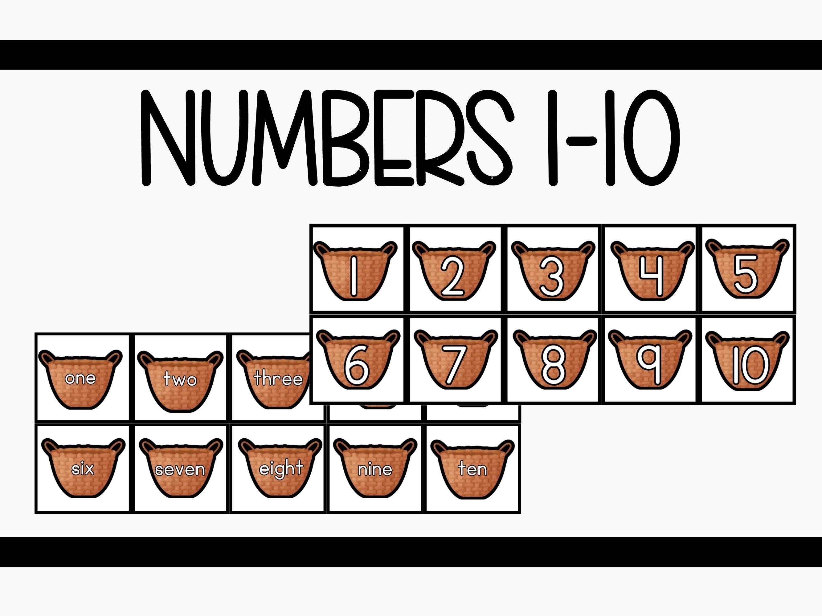 Counting and Number Identification Adapted Book, Special Education ...