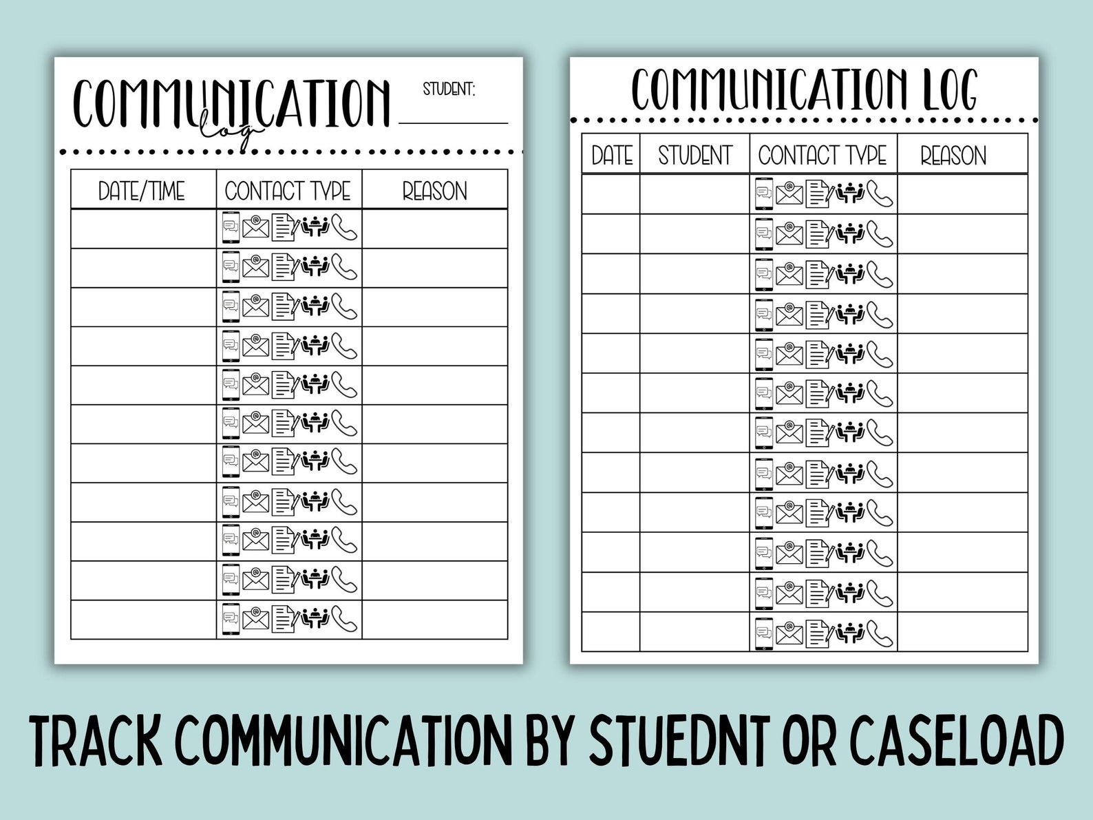 Editable IEP Meeting Planner Templates, Canva Templates, Printable ...