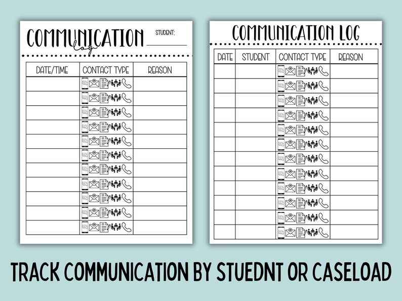Editable IEP Meeting Planner Templates, Canva Templates, Printable ...
