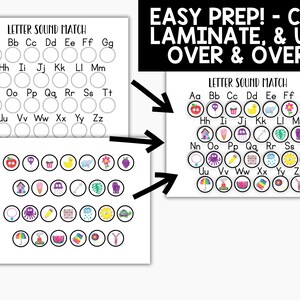 Phonics Activities, Beginning Letter Sound Games, Kindergarten Letter ...