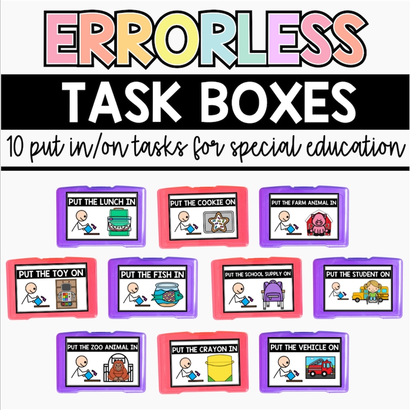 Task Boxes - Etsy